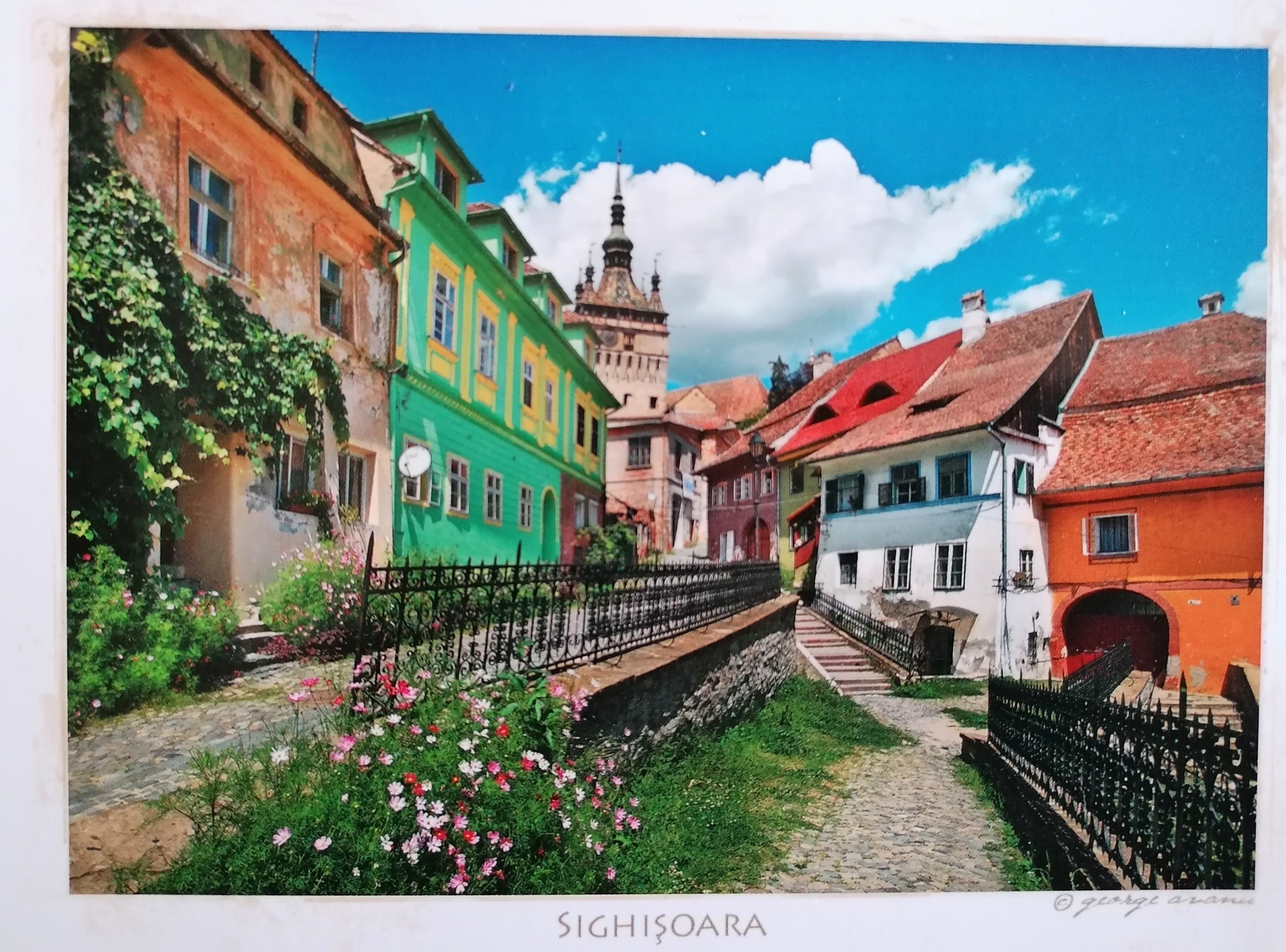 Sighisoara – Cetate Medievala + case colorate – Explorand Romania